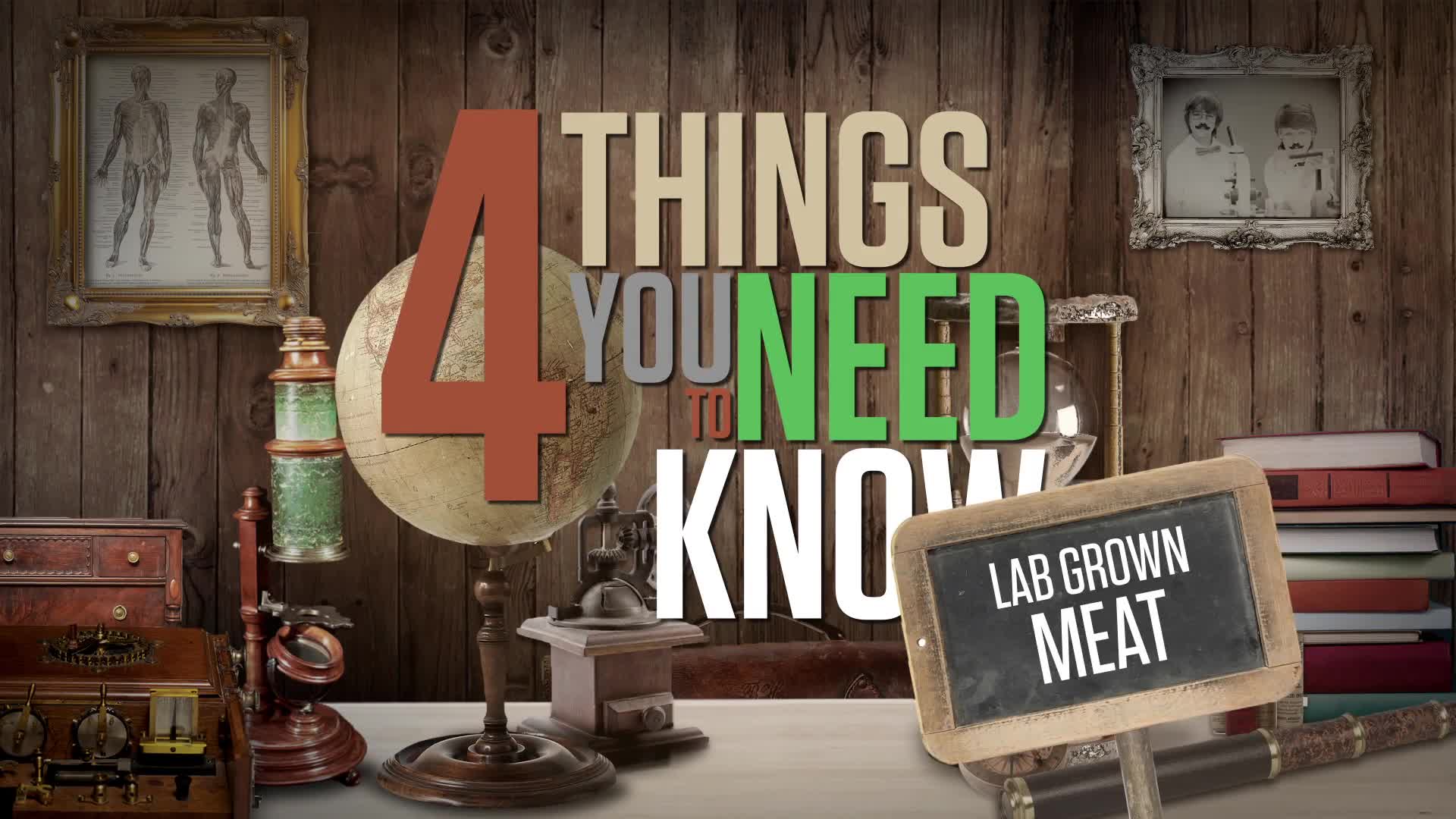 Watch 4 Things You Need To Know About Lab Grown Meat | WIRED
