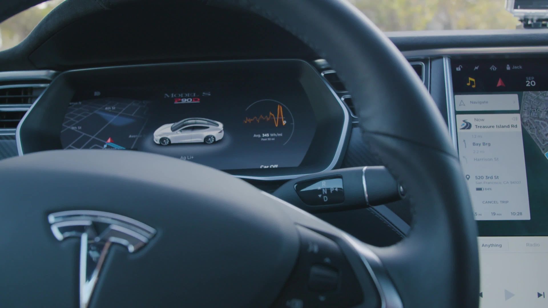 Watch First Look: Here’s How Tesla Improved its UI and Autopilot | WIRED