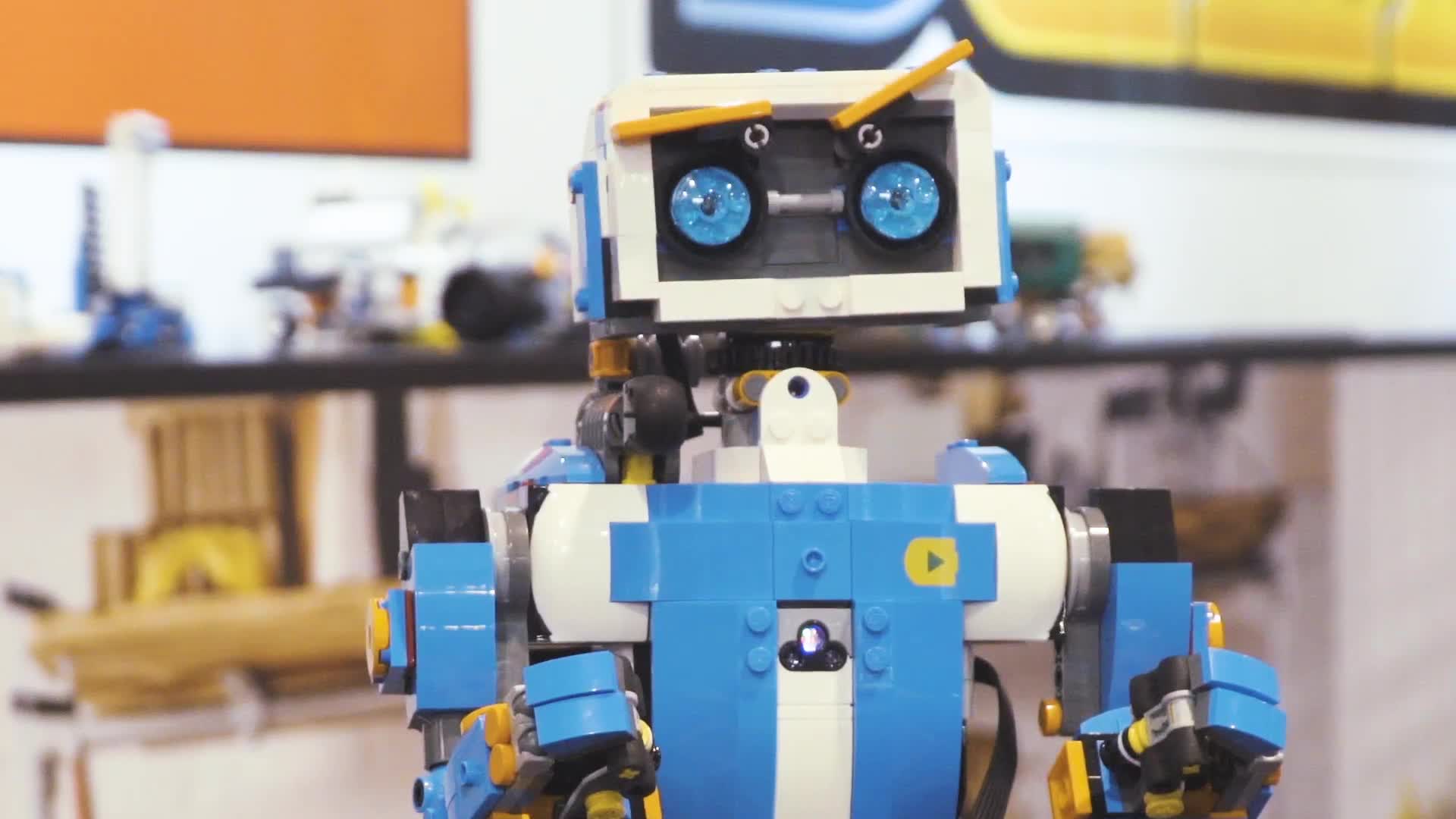 Watch Lego’s Boost Kit Turns Your Bricks Into Robots. Robots! | CES ...