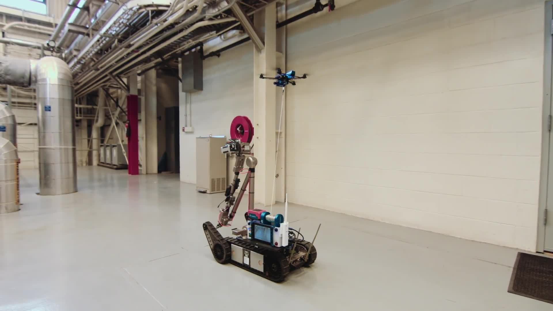 Watch A Marsupial Robot Is What You Need in an Explosive Situation | WIRED