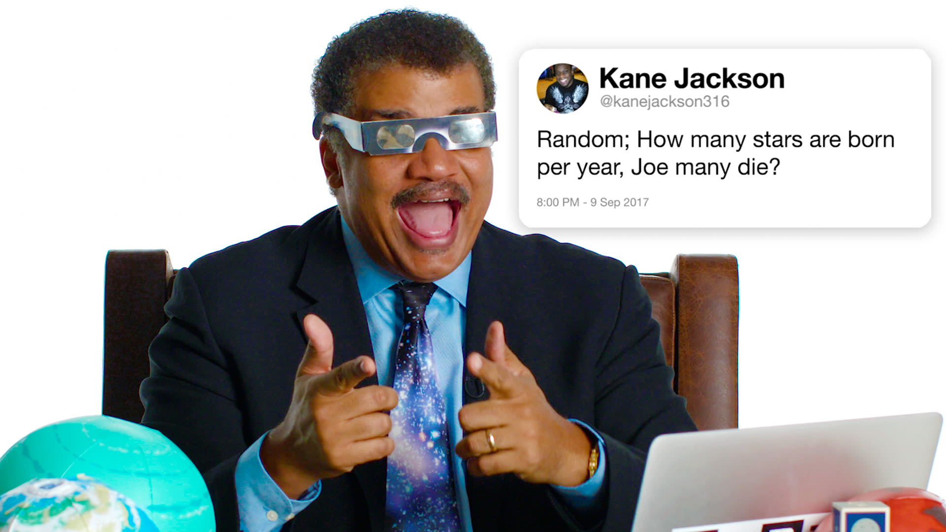 Watch Neil deGrasse Tyson Answers Science Questions From Twitter | Tech ...