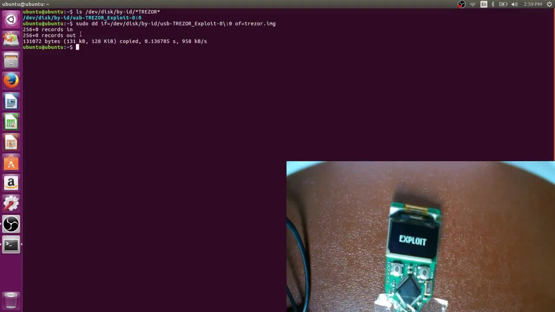 Watch Trezor Exploit Screen Capture | WIRED