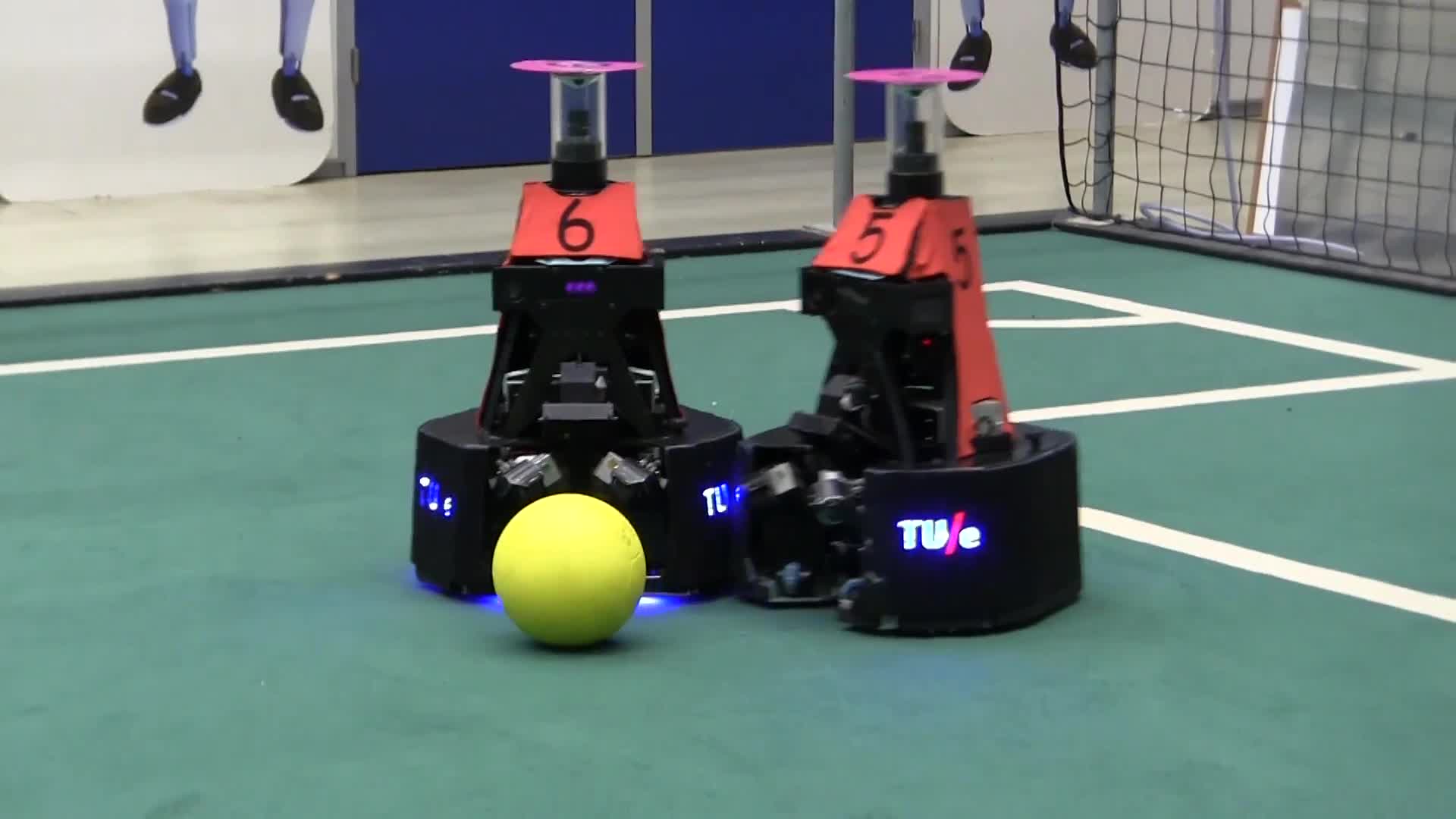 Watch Can These Soccer-Playing Robots Kick It? Yes They Can! | WIRED