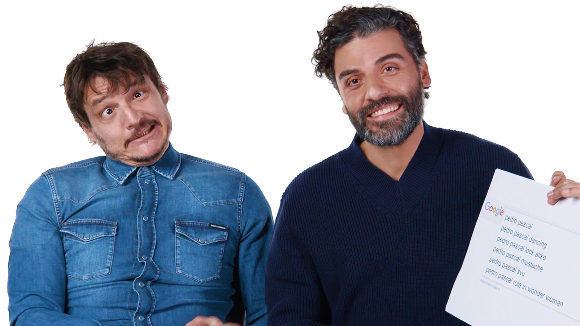 Watch Oscar Isaac & Pedro Pascal Answer the Web's Most Searched ...