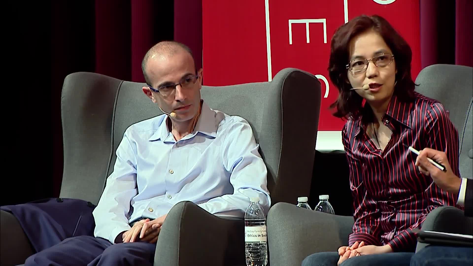 Watch Will AI Enhance or Hack Humanity? - Fei-Fei Li & Yuval Noah Harari in Conversation with ...