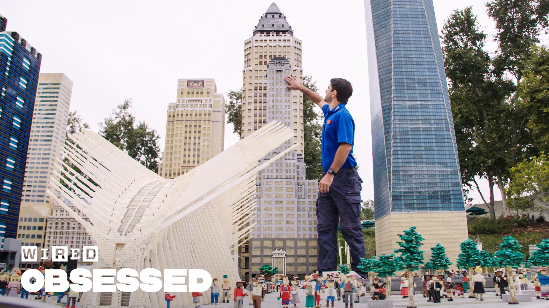 Watch How This Guy Builds Amazing Lego Models | Obsessed | WIRED