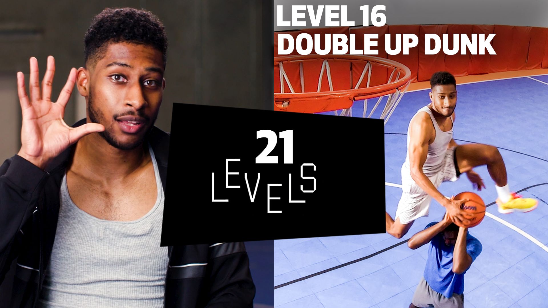 Watch 21 Levels of Dunking: Easy to Complex | Levels | WIRED