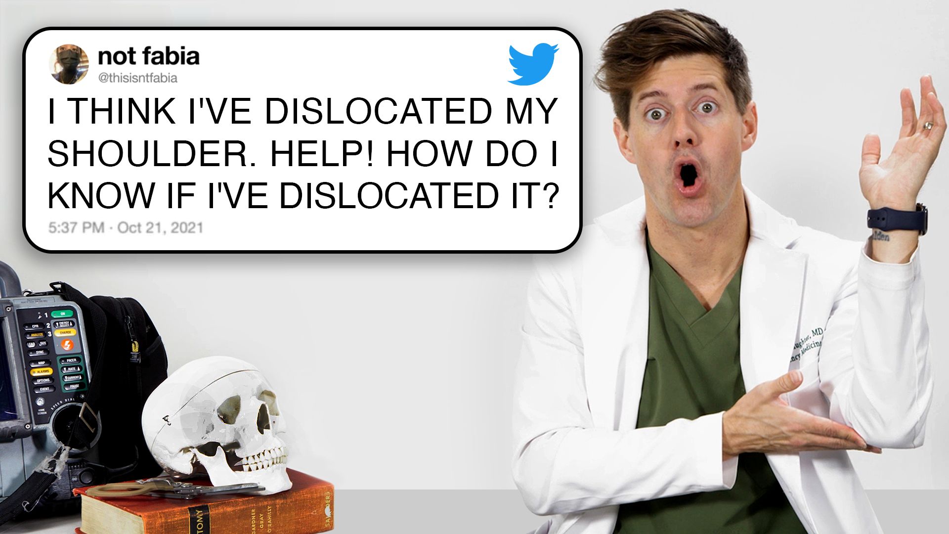 Watch ER Doctor Answers Injury Questions From Twitter | Tech Support ...