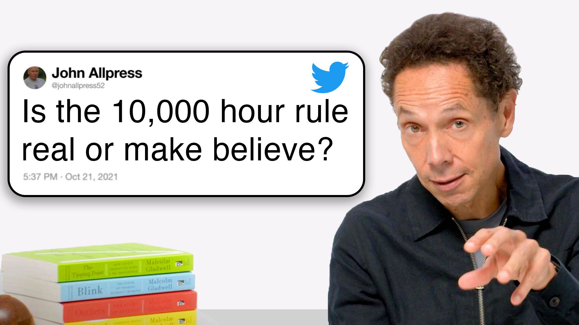 Watch Malcolm Gladwell Answers Research Questions From Twitter | Tech Support | WIRED