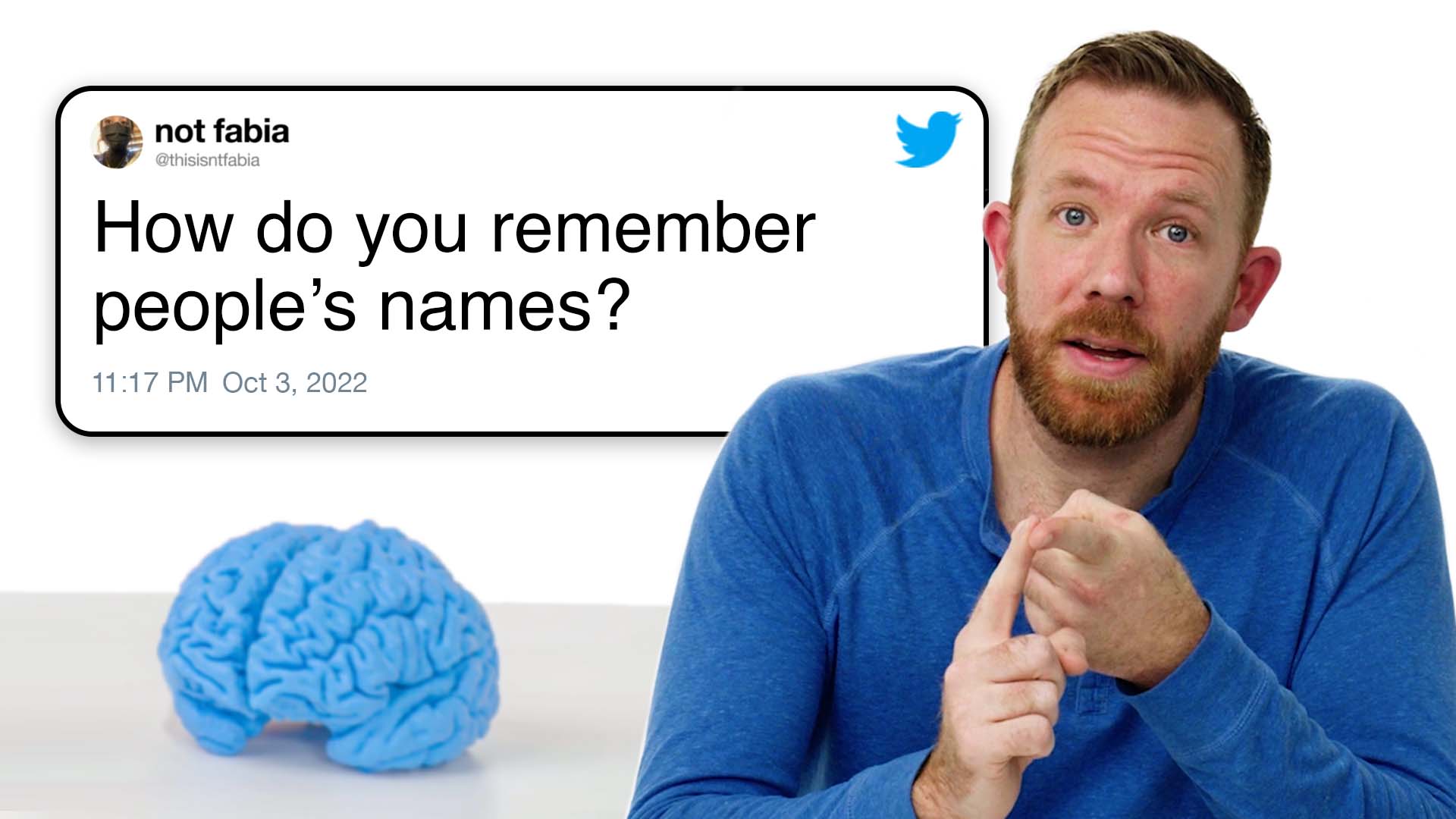 Watch Memory Champion Answers Questions From Twitter | Tech Support | WIRED