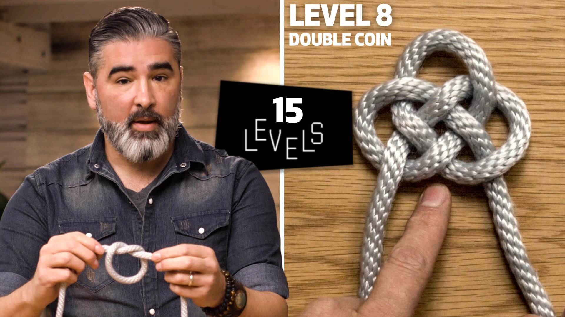 Watch Levels of Knot Tying: Easy to Complex | Levels | WIRED