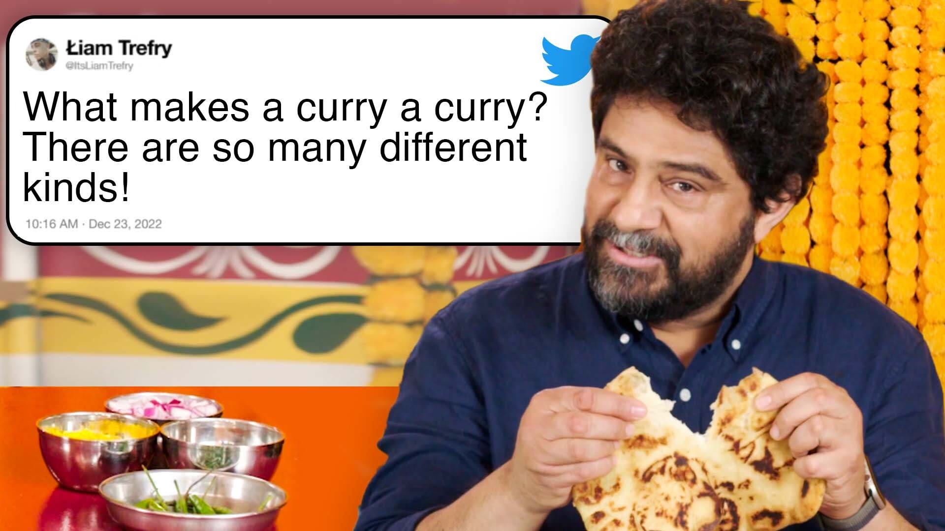 Watch Master Chef Answers Indian Food & Curry Questions From Twitter ...