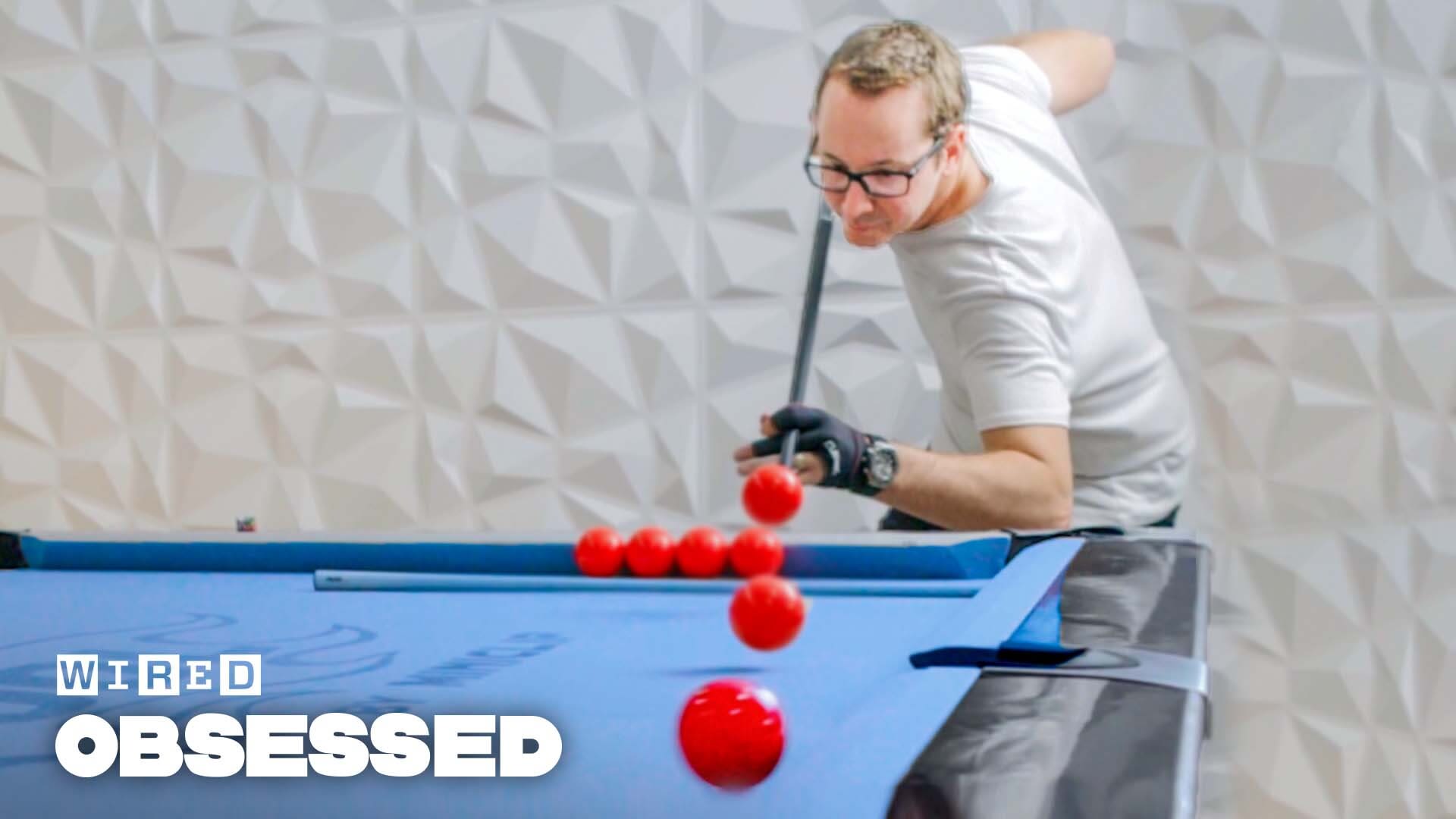 Watch How This Trick Shot Artist Invented 10,000+ Pool Shots | Obsessed | WIRED