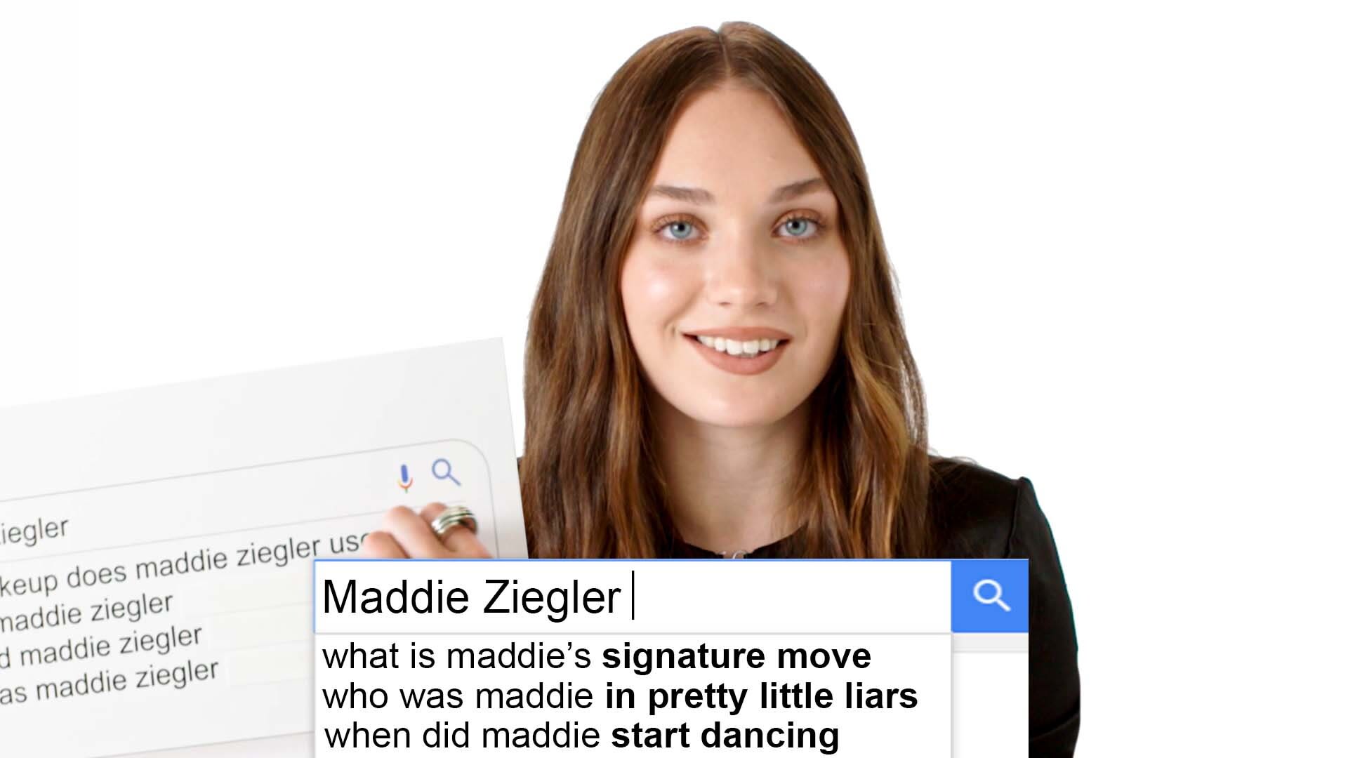 Watch Maddie Ziegler Answers the Web's Most Searched Questions ...