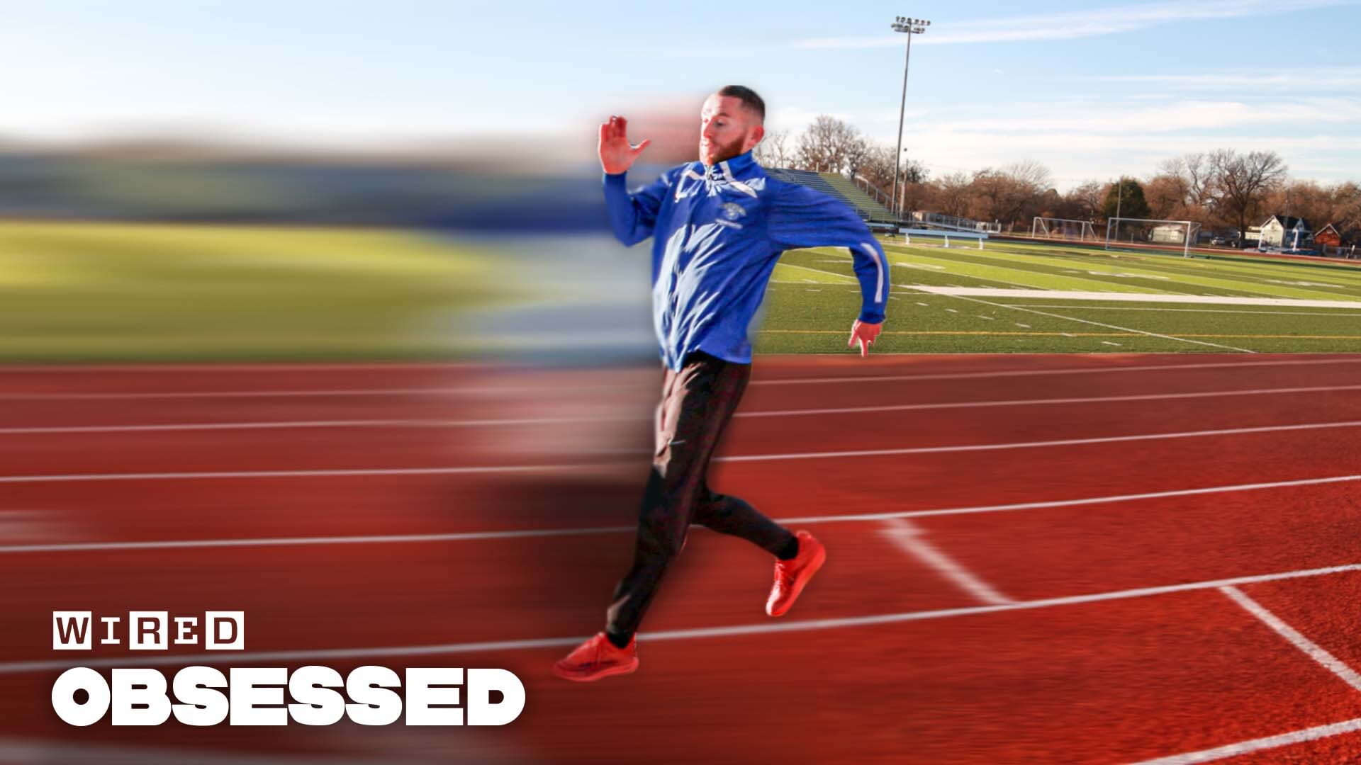 Watch This Guy Runs the World's Fastest Backward Mile | Obsessed | WIRED
