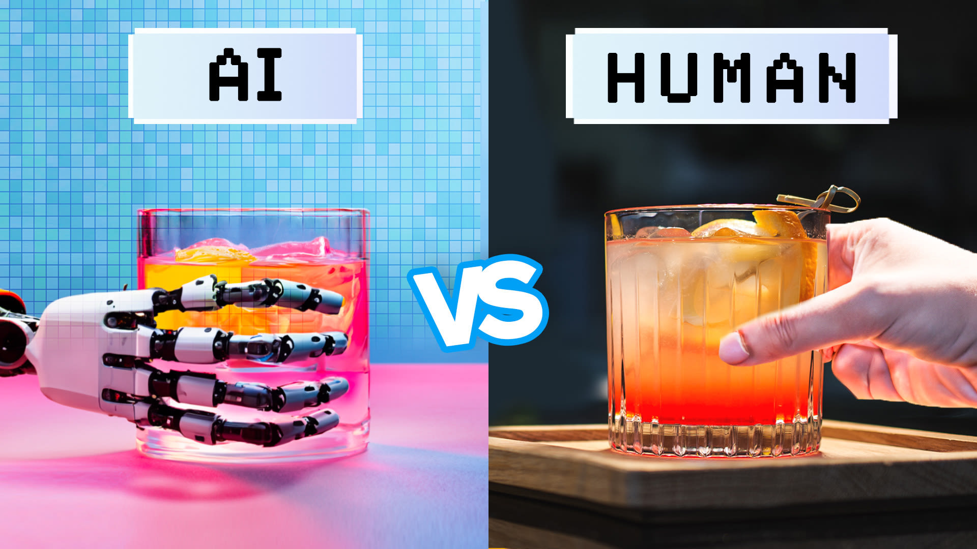 Watch AI Mixologist vs. Human Bartender | WIRED