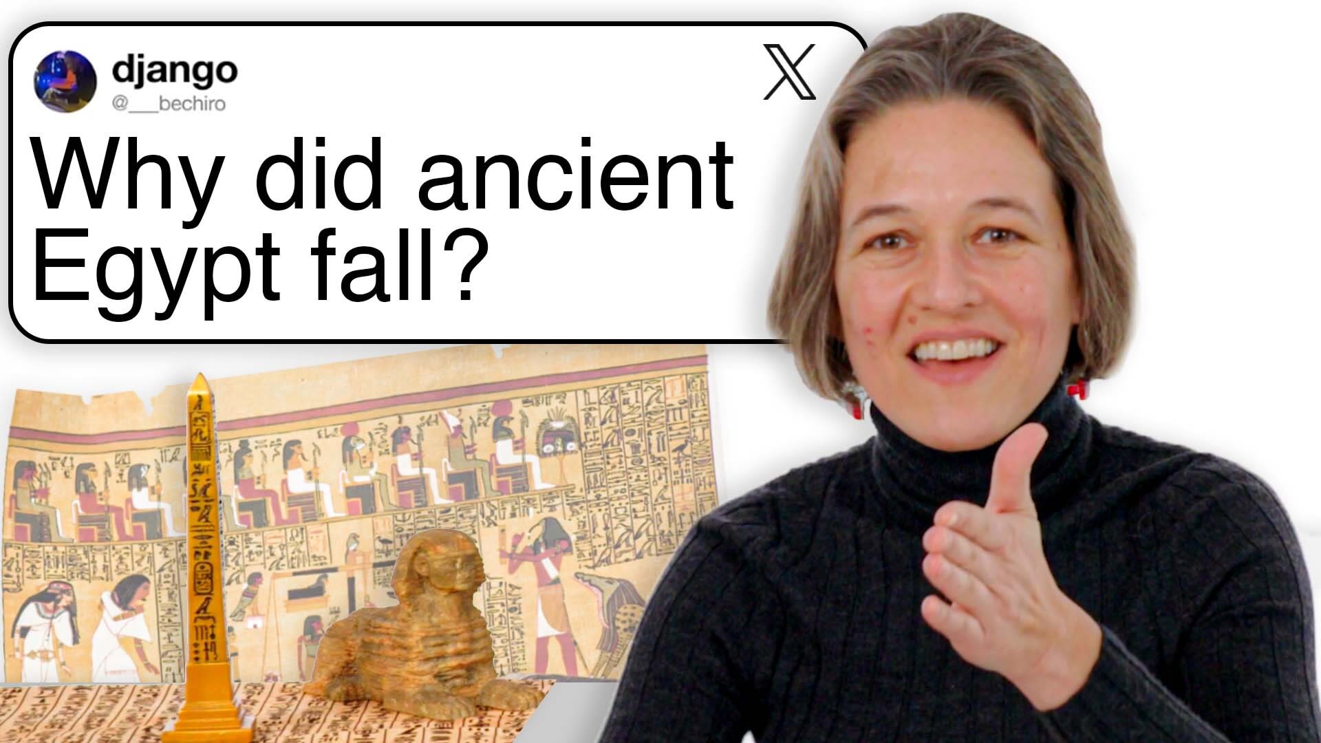Watch Egyptologist Answers Ancient Egypt Questions From Twitter | Tech ...