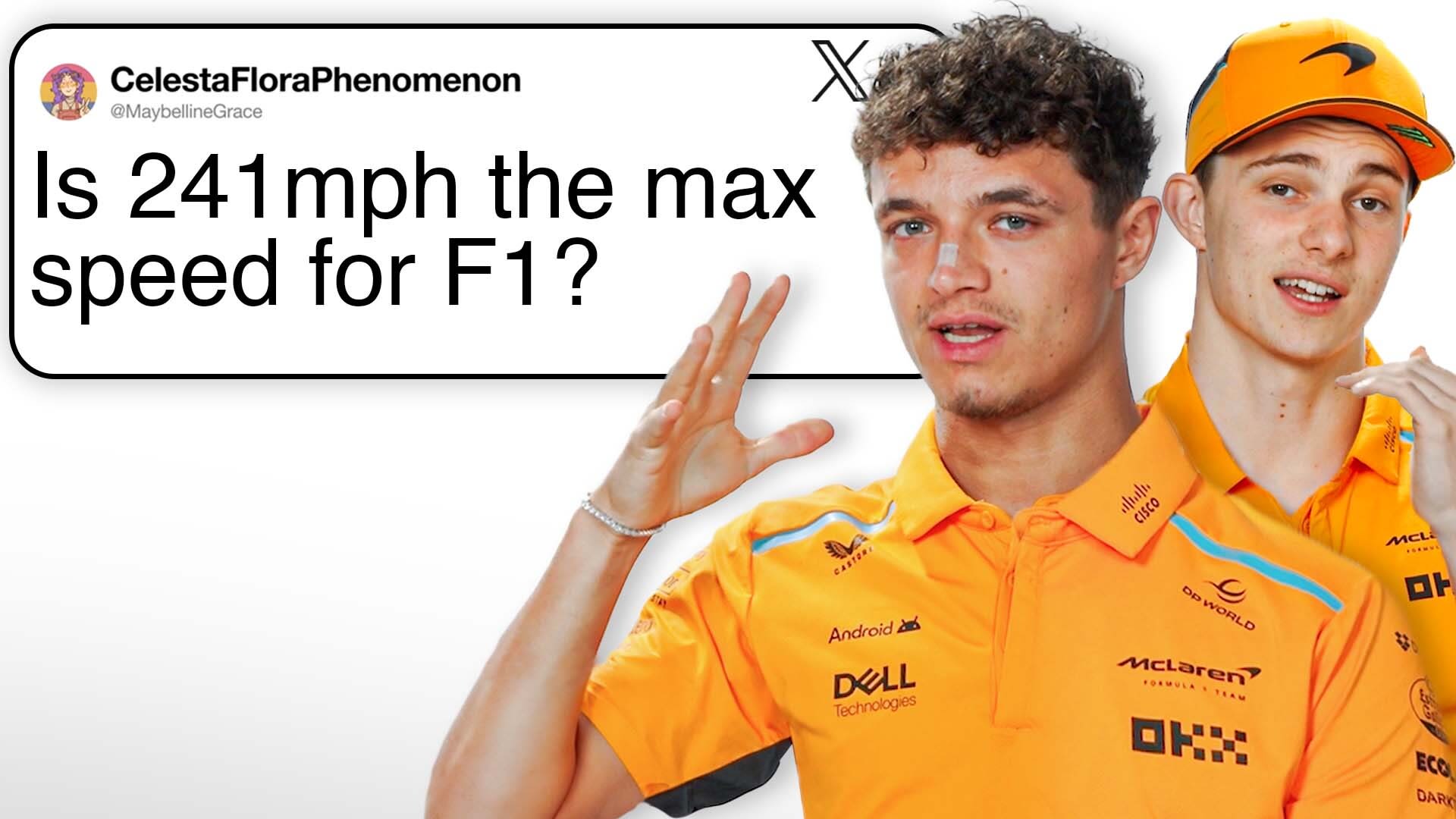 Watch Lando Norris & Oscar Piastri Answer Formula 1 Questions From ...