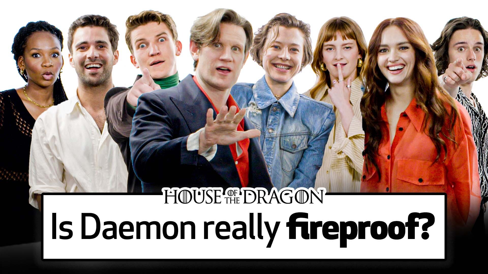 Watch 'House of the Dragon' Cast Answer The Show's Most Googled ...