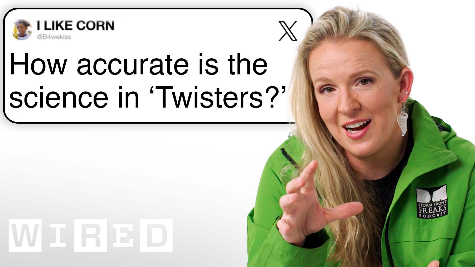 Watch Storm Chaser Answers Severe Weather Questions From Twitter | Tech Support | WIRED