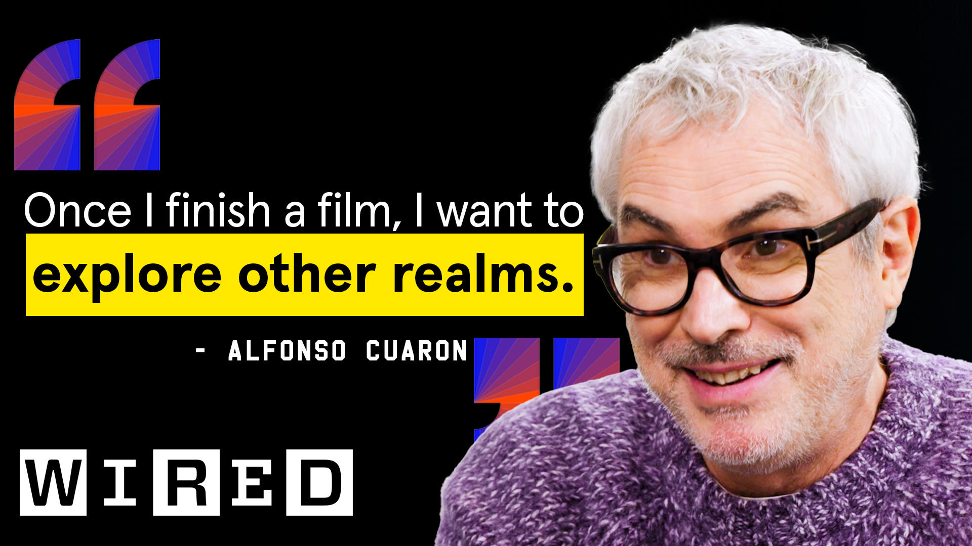 Watch Alfonso Cuarón Examines The Language of Cinema & Television | The Big Interview | WIRED