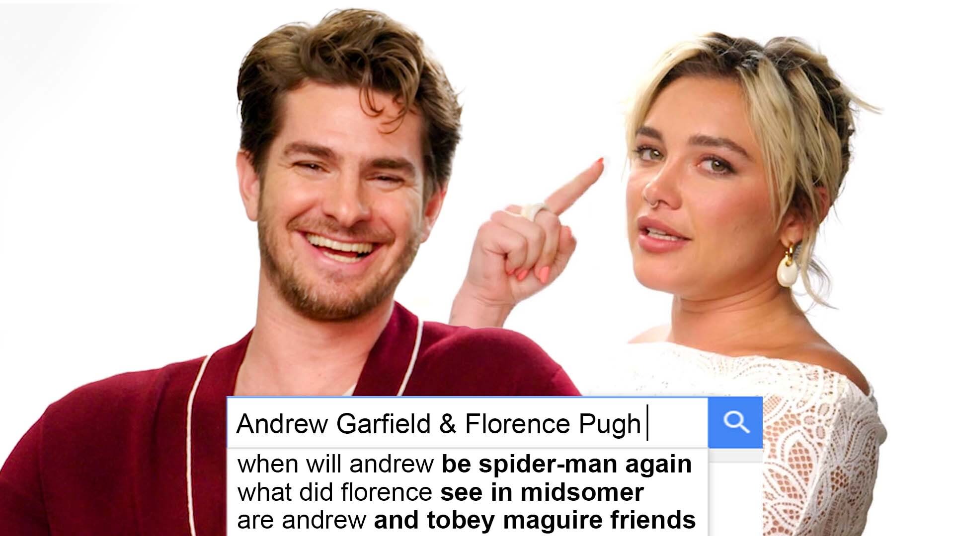 Watch Andrew Garfield & Florence Pugh Answer The Web's Most Searched ...