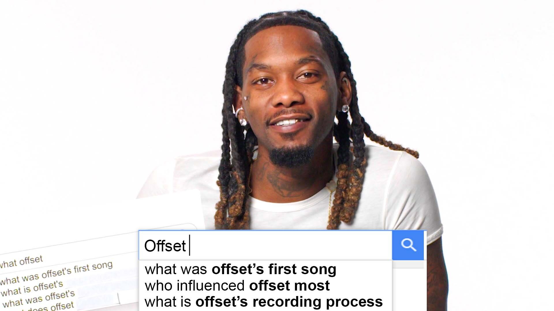 Watch Offset Answers The Web's Most Searched Questions | Autocomplete ...