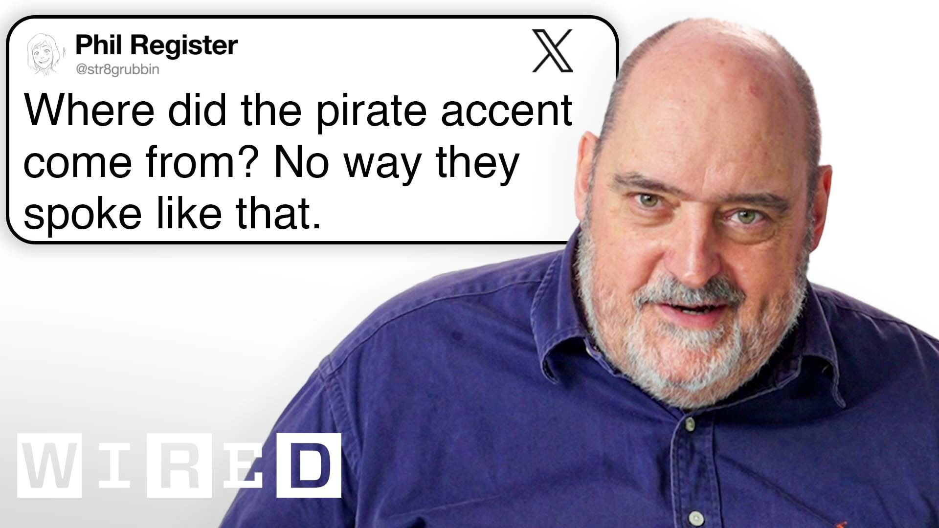 Watch Historian Answers Pirate Questions Tech Support Wired