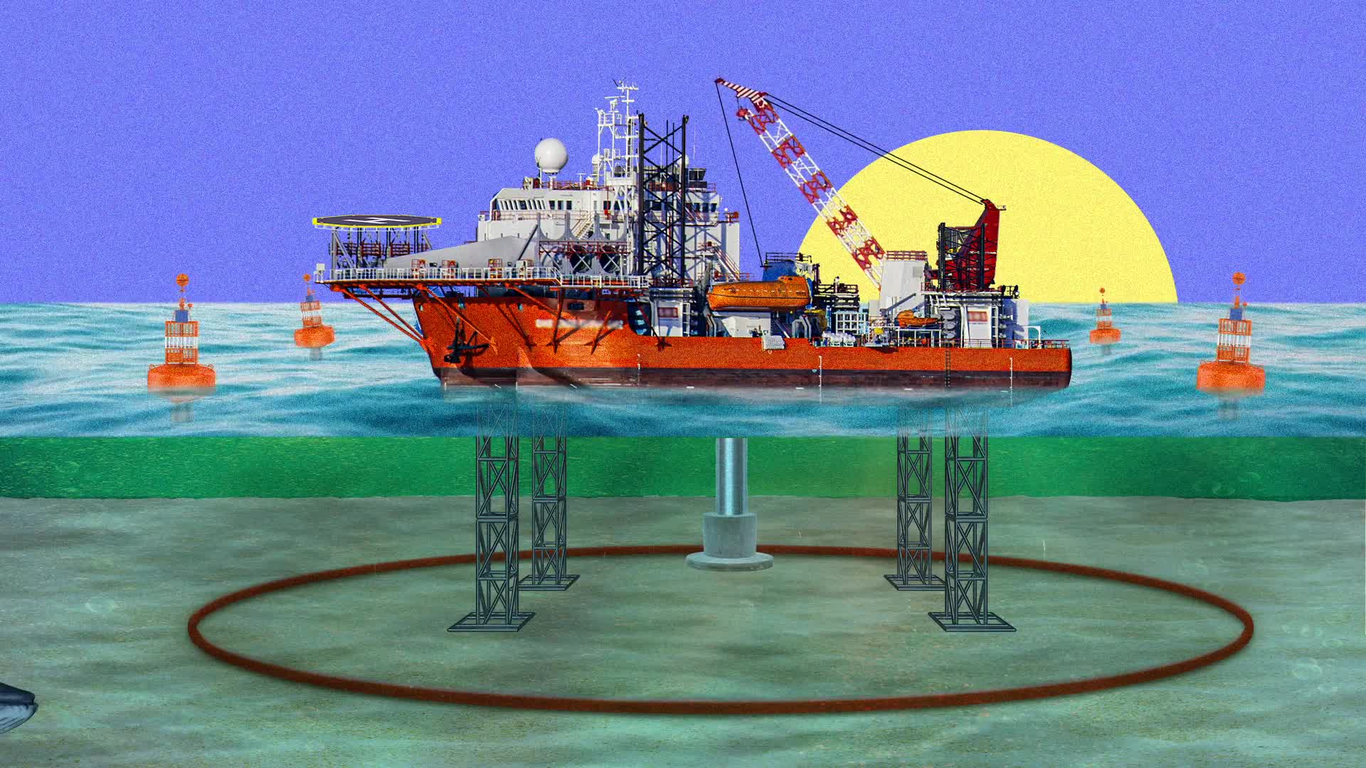 Watch Bubble Curtains - Animation 1 | WIRED