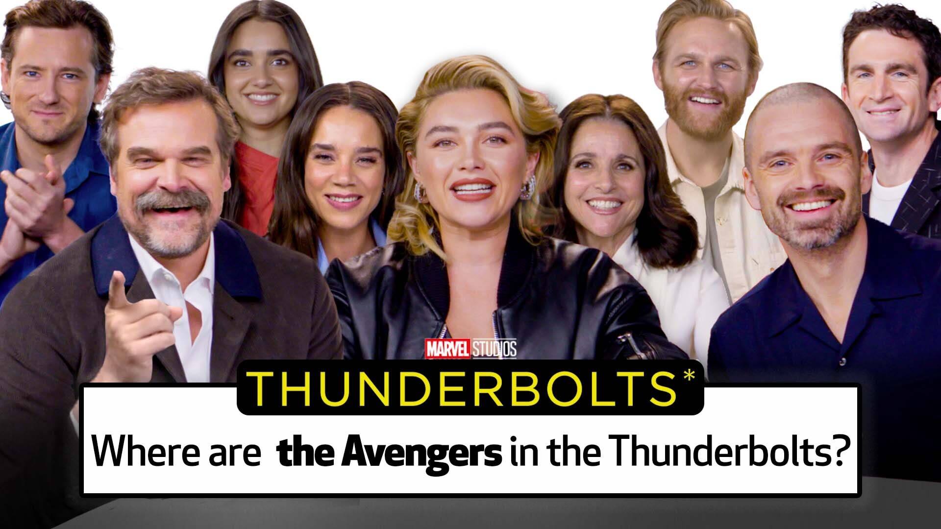 Watch Thunderbolts* Cast Answer The 50 Most Googled Questions About The ...