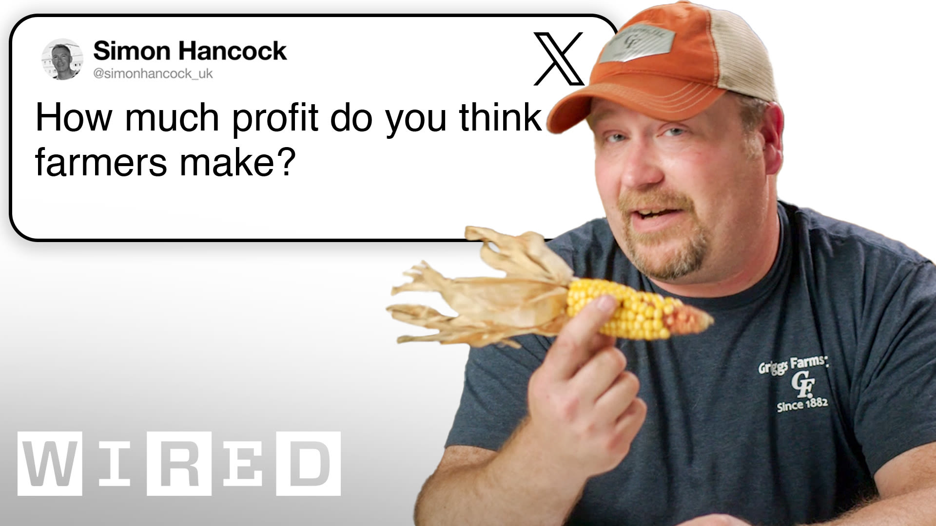 Watch Farmer Answers Farming Questions | Tech Support | WIRED