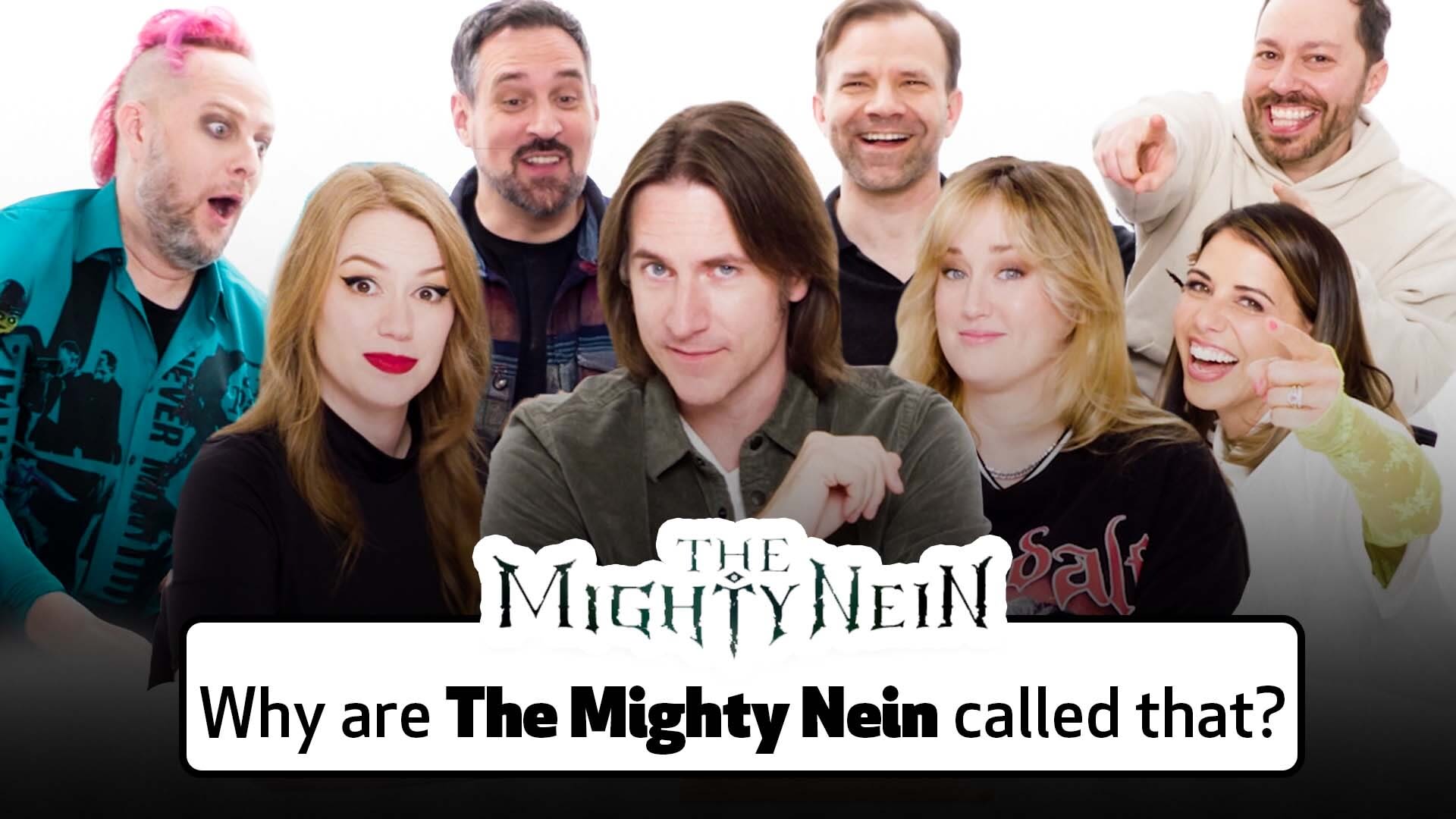 Watch The Mighty Nein Cast Answer Their 50 Most Searched Questions | 50 ...