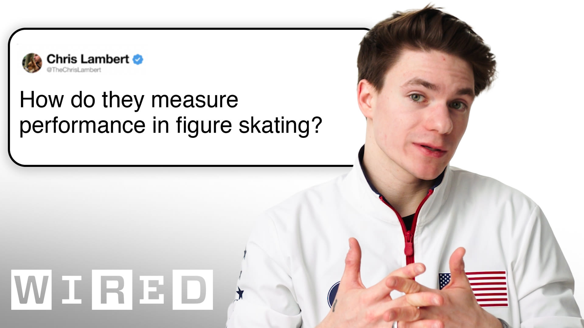 Watch Olympian Answers Figure Skating Questions | Tech Support | WIRED