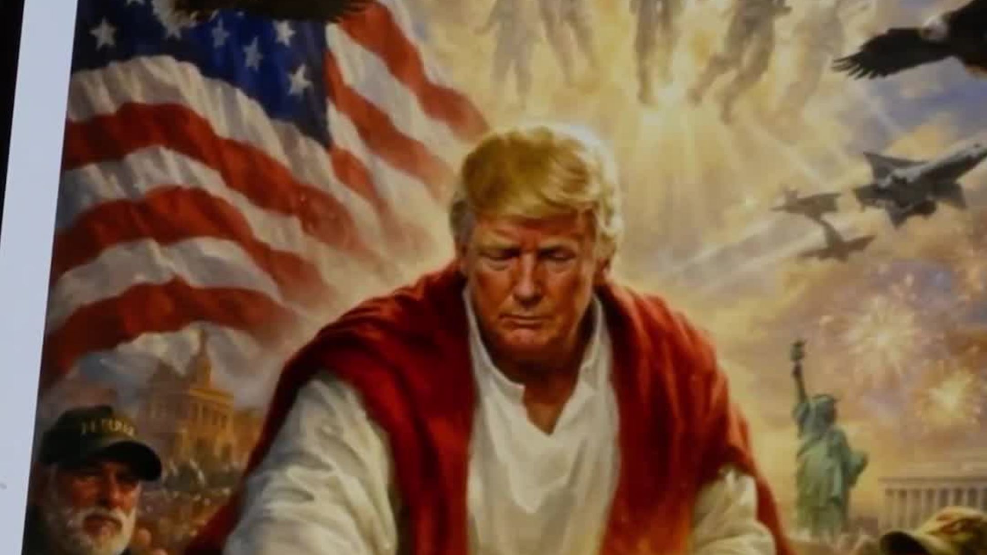 Watch Trump on ‘AI Jesus’ Picture: ‘I Thought It Was Me as a Doctor ...