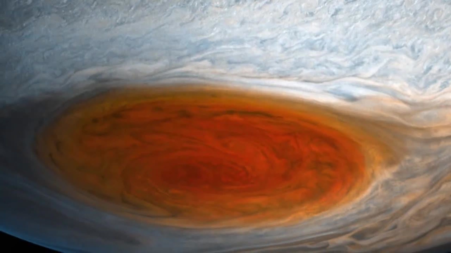 Watch La grande macchia rossa di Giove si sta evolvendo. Eccola in un ...