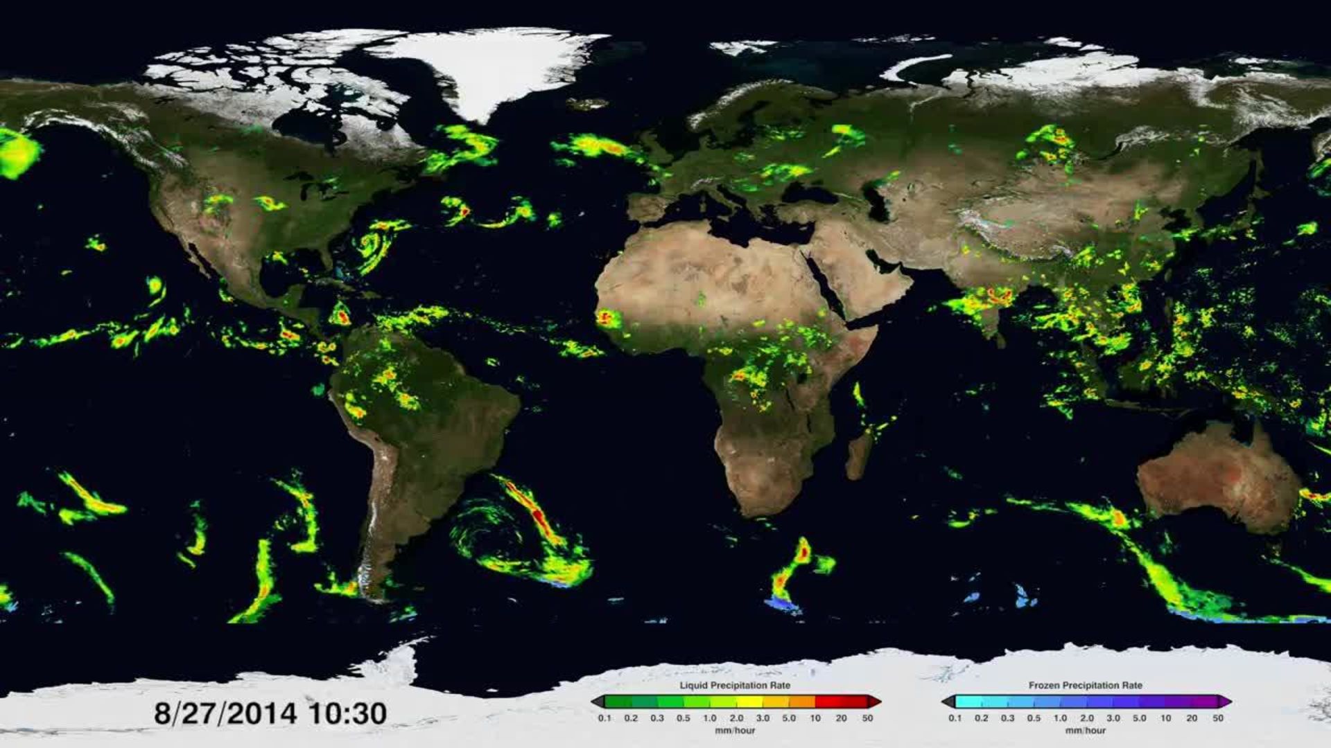 Watch La piĂ¹ dettagliata mappa delle precipitazioni globali | Wired Italia