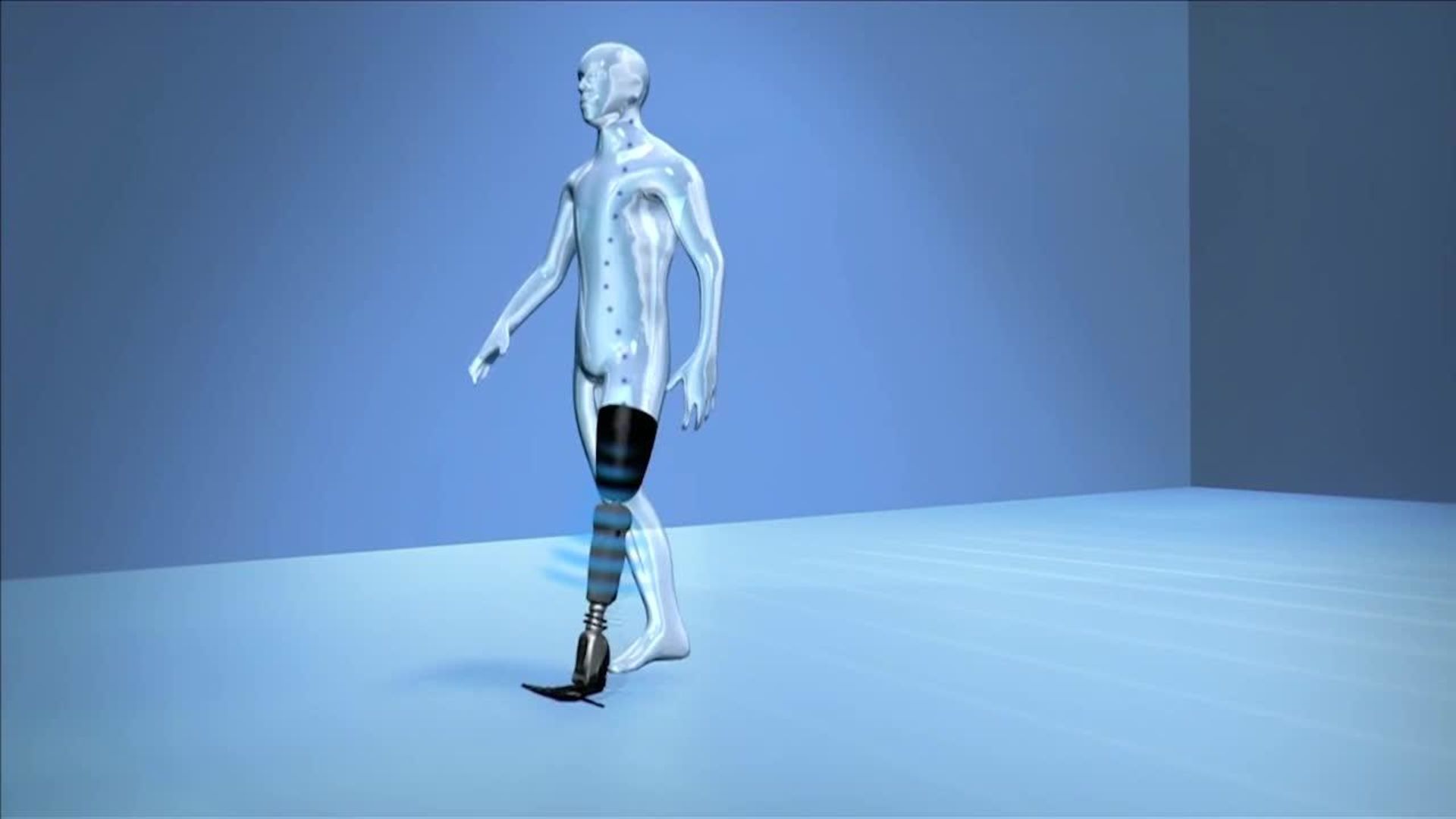Watch Guarda come funziona questa nuova protesi bionica per le gambe ...