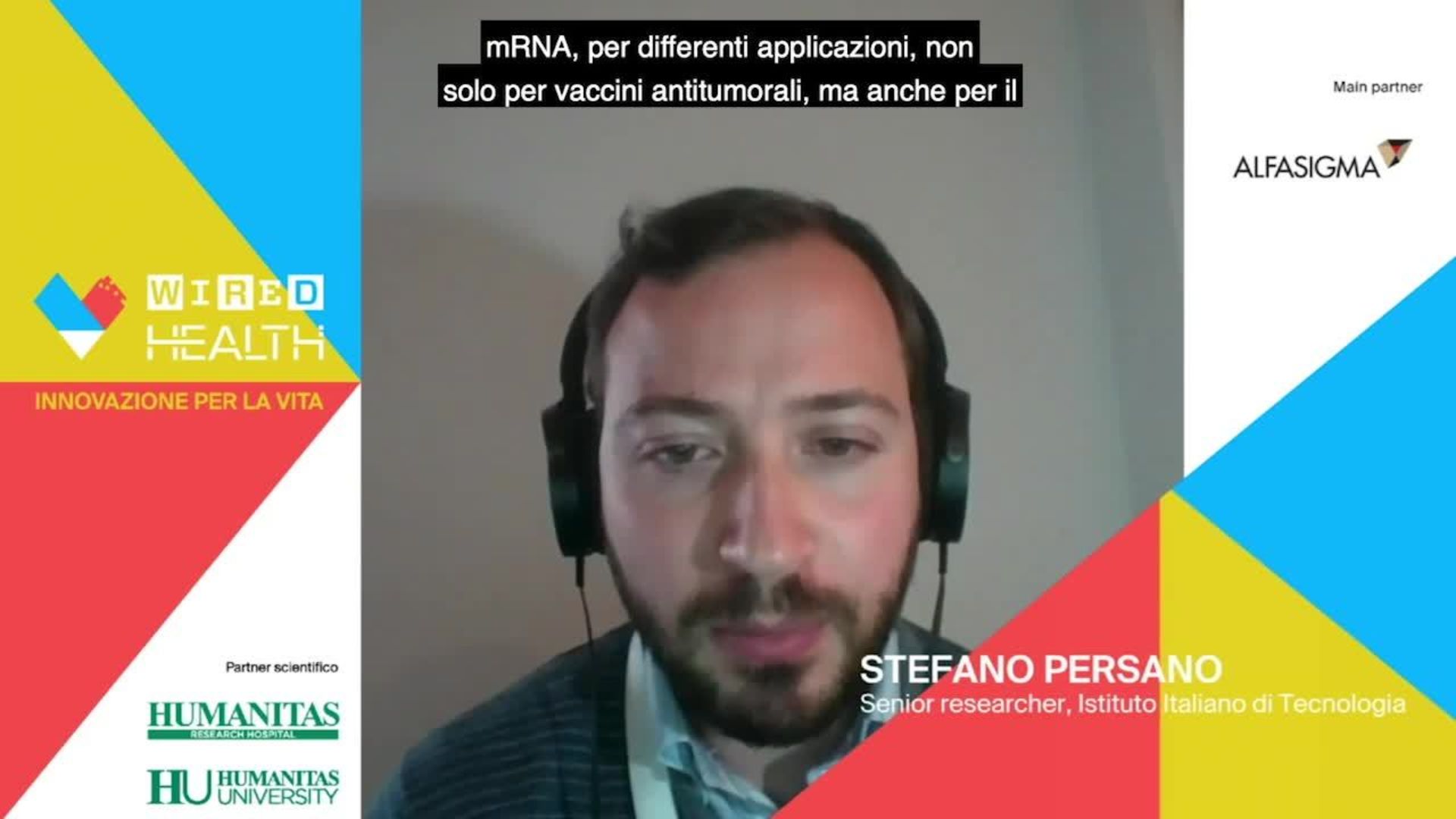 Watch Stefano Persano e il ruolo dei vaccini ad mRNA nella lotta ai ...