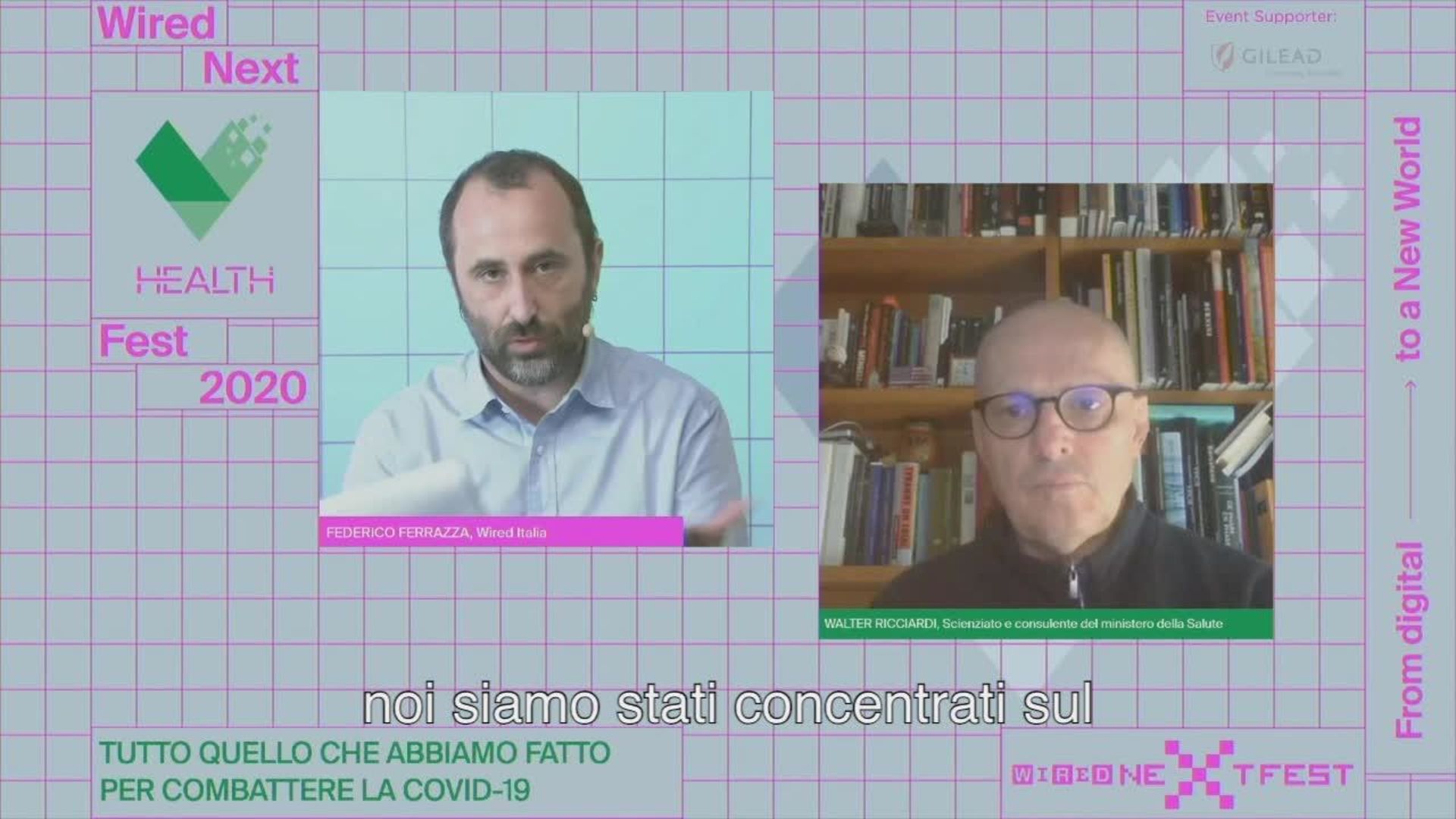 Watch Walter Ricciardi e la sanità che verrà dopo l'emergenza | Wired ...