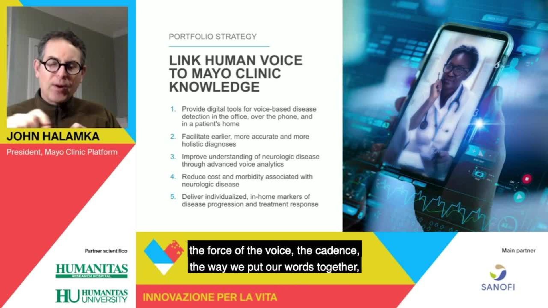 Watch John Halamka e i nuovi paradigmi della cura attraverso i dati ...