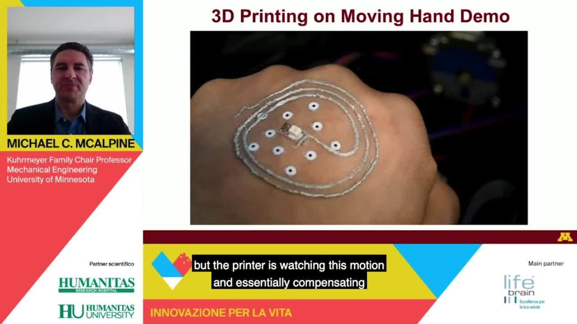 Watch Michael McAlpine e la frontiera degli Umani X | Wired Italia