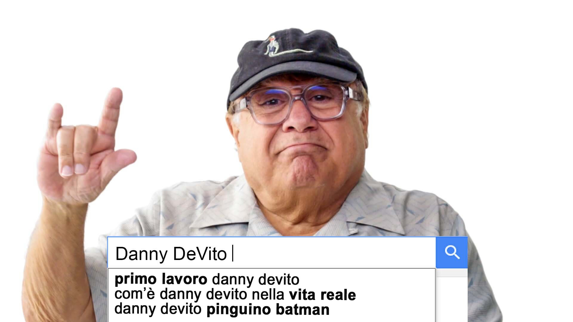 Watch Danny DeVito risponde alle domande più cercate del web | Autocomplete Interview | Wired Italia
