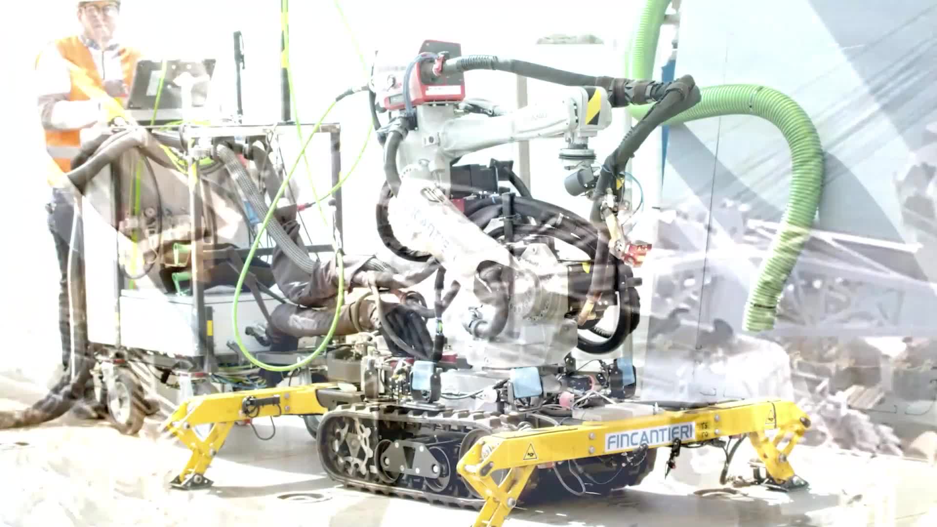 Watch Mr4weld, il primo robot per la costruzione navale | Wired Italia
