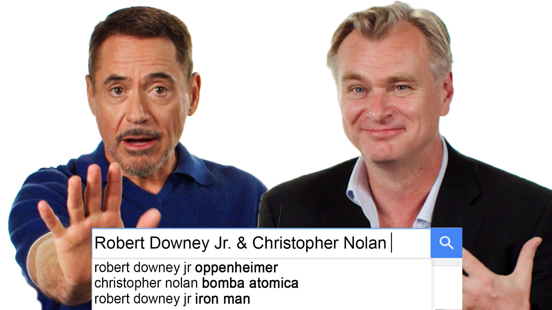 Watch Robert Downey Jr e Christopher Nolan rispondono alle domande del ...