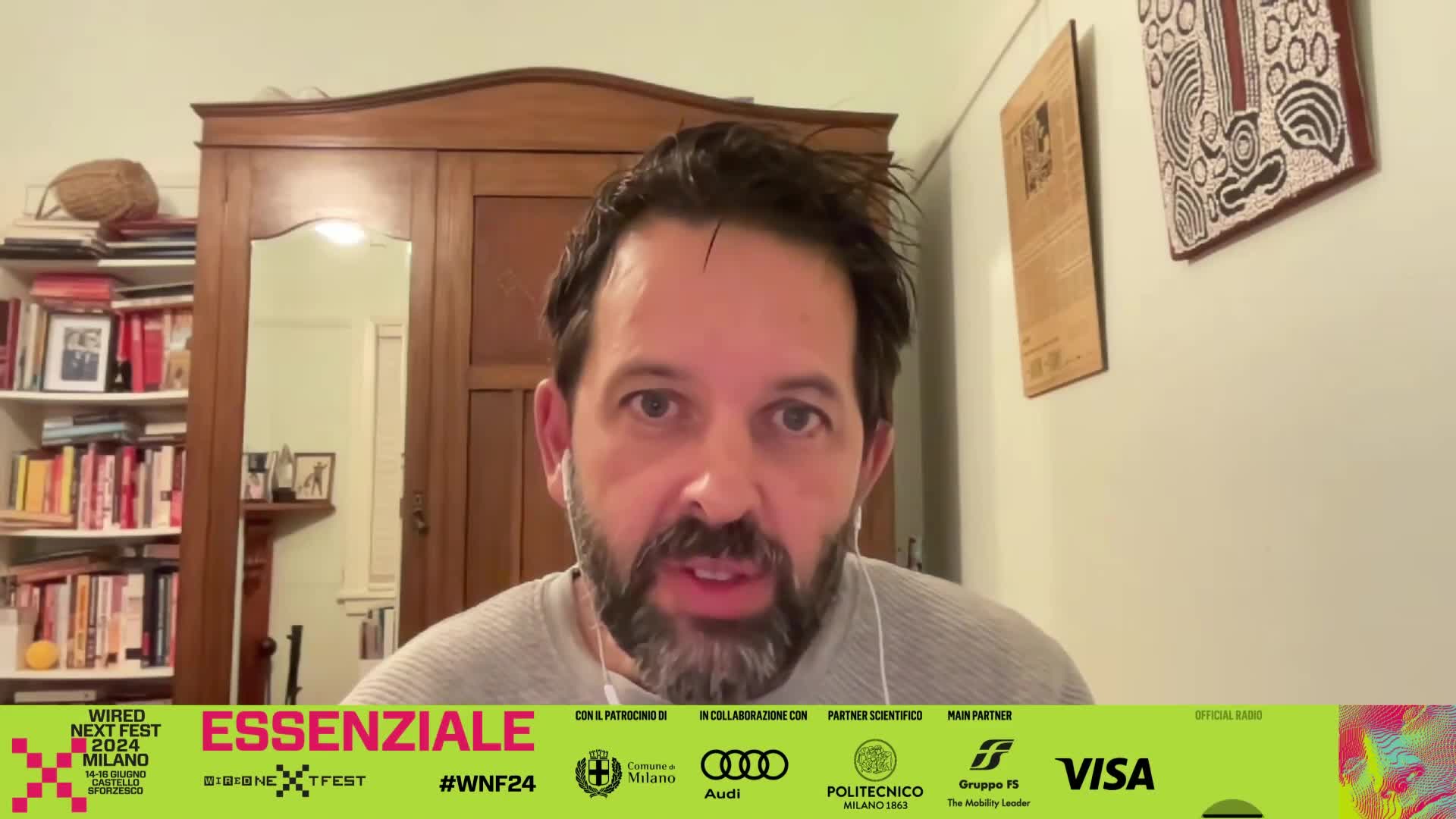 Watch Antony Loewenstein al Wired Next Fest 2024 di Milano: la ...