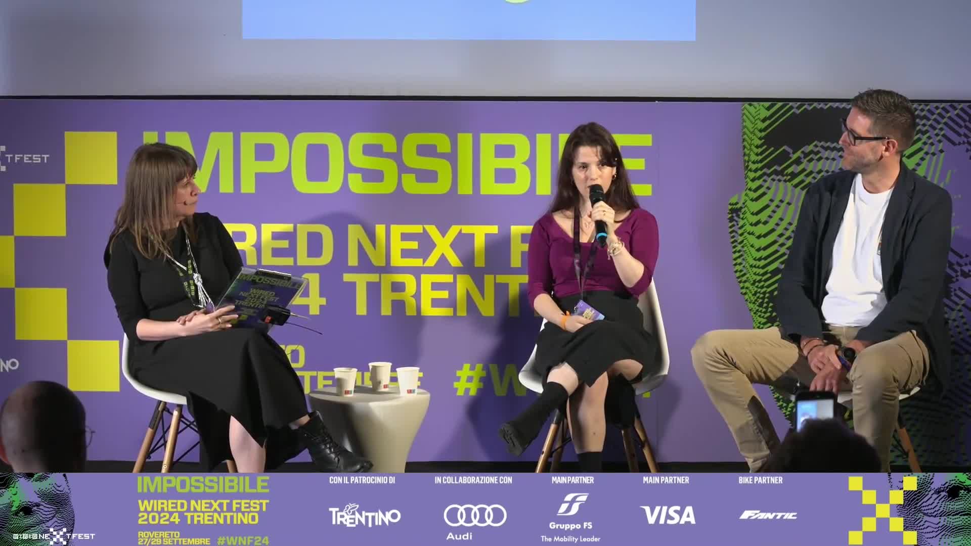 Watch Virginia Cafaro al Wired Next Fest Trentino 2024: Capire le ...