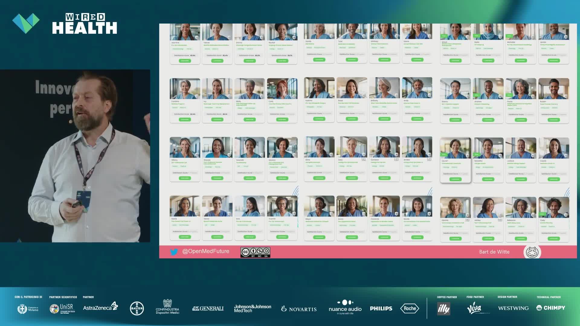 Watch Bart de Witte a Wired Health 2025: "AI va pensata come modalità per ‘comprimere’ la ...