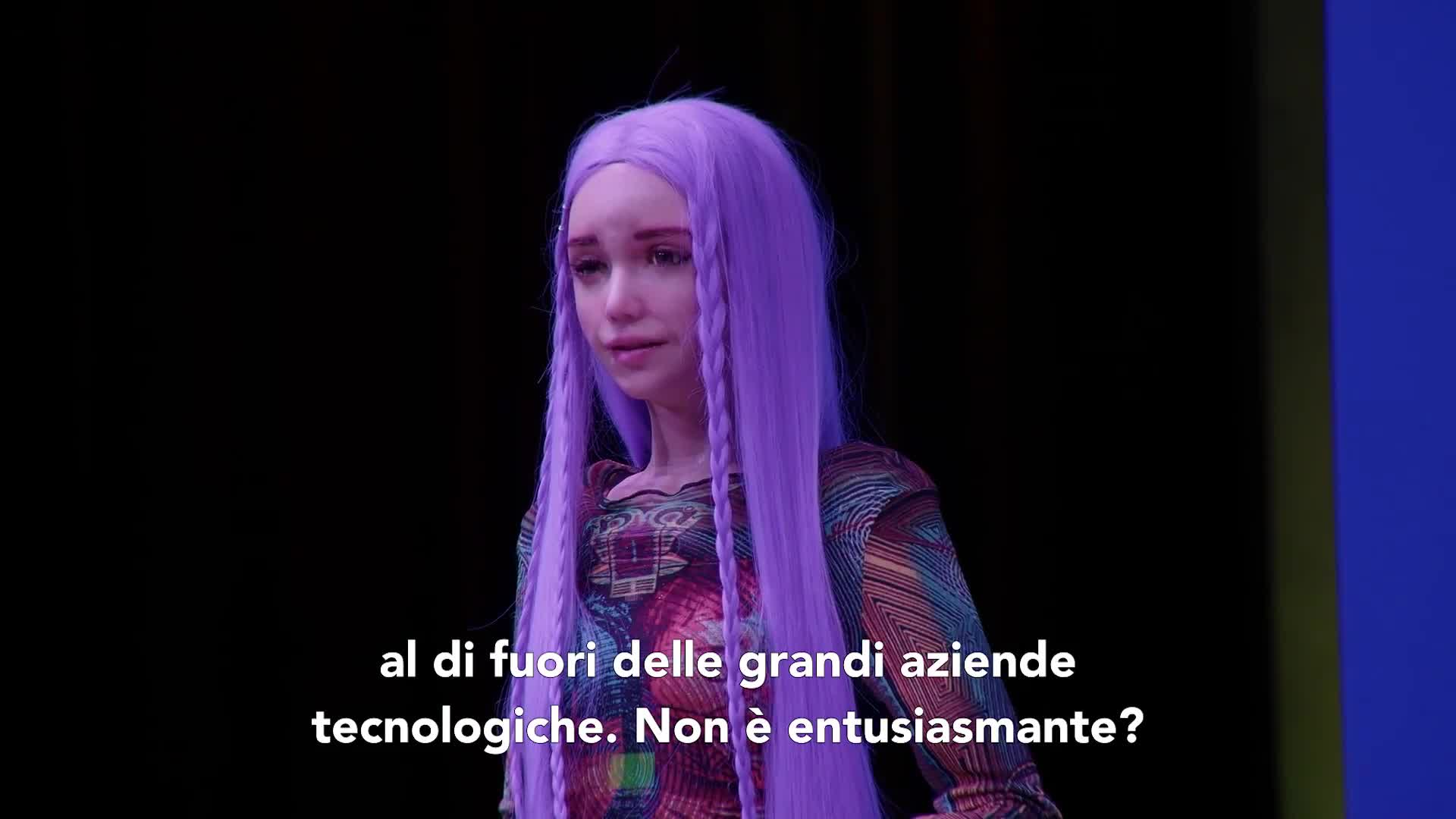 Watch Janet Adams e Desdemona Robot: come funziona l'interazione tra ...