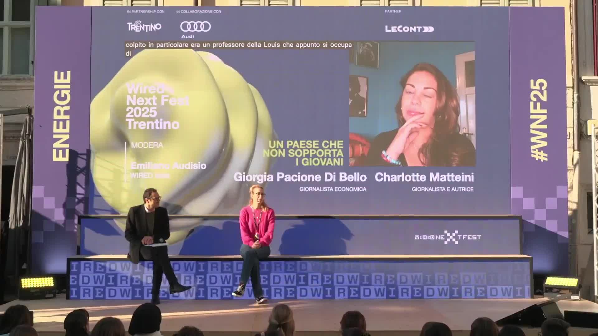 Watch Giorgia Pacione Di Bello al Wired Next Fest 2025 Trentino: “Siamo ...
