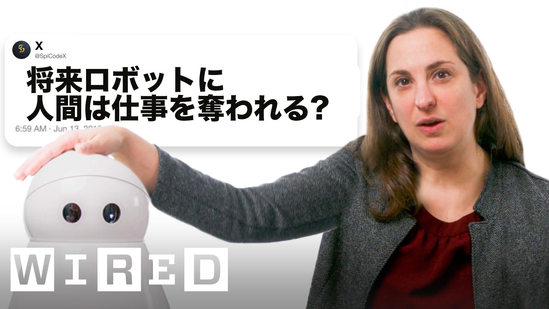 Watch ロボット工学博士だけど「ロボットの未来ついて」質問ある？ | Tech Support | Tech Support | WIRED.jp